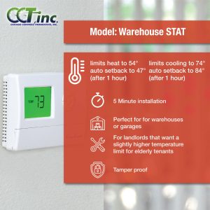 Tamperproof Thermostat | Tamper proof Thermostats for Properties
